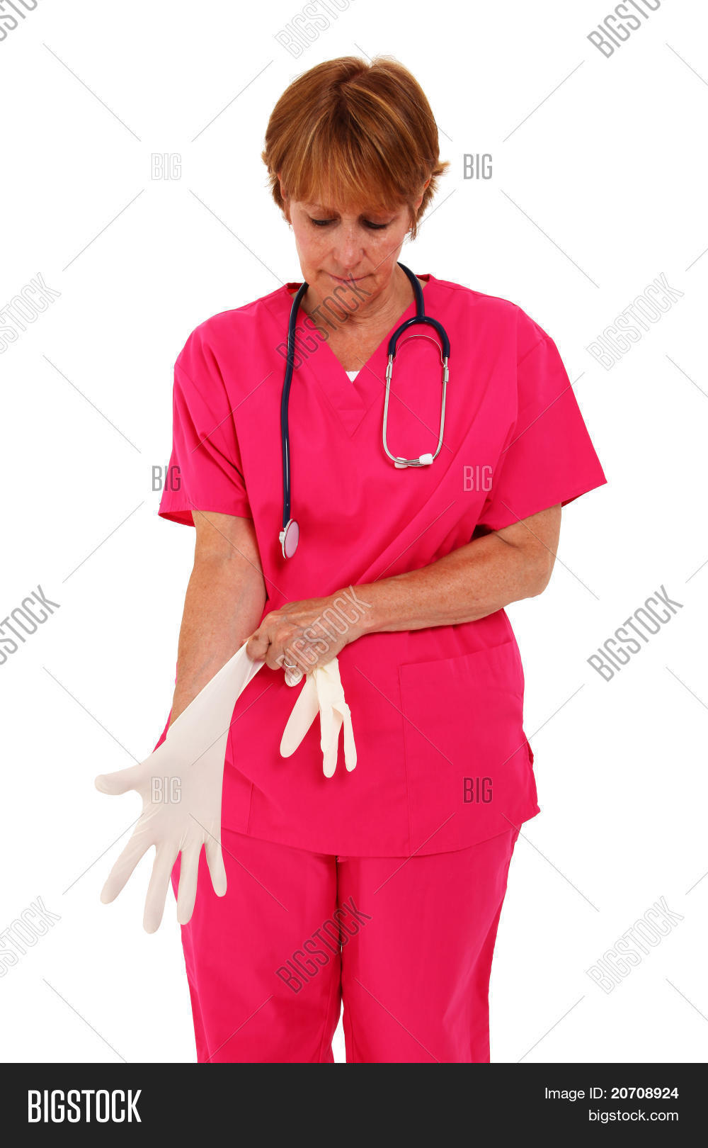 Nurse Applying Rubber Image & Photo (Free Trial) | Bigstock