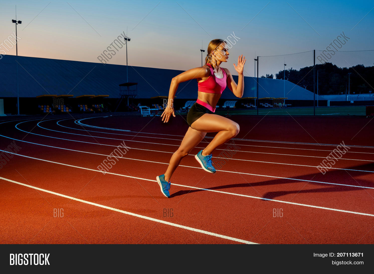 Runner Sprinting Image & Photo (Free Trial) | Bigstock