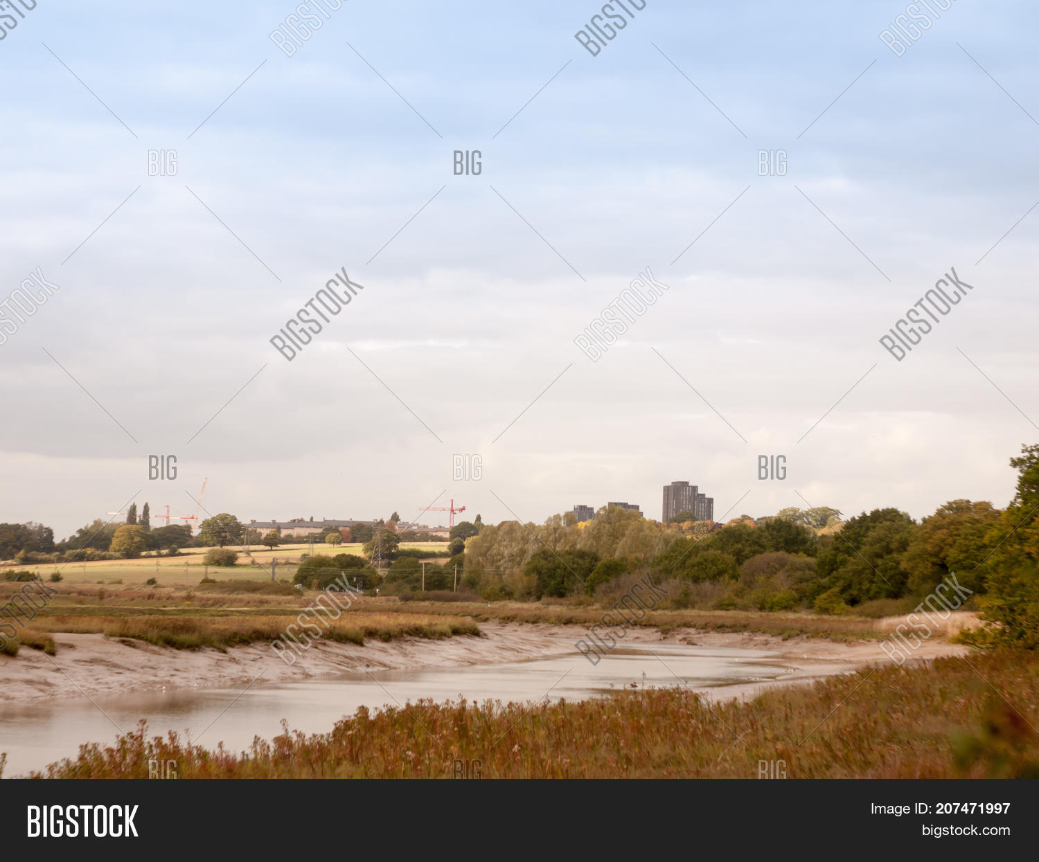 River Channel Horizon Image & Photo (Free Trial) | Bigstock