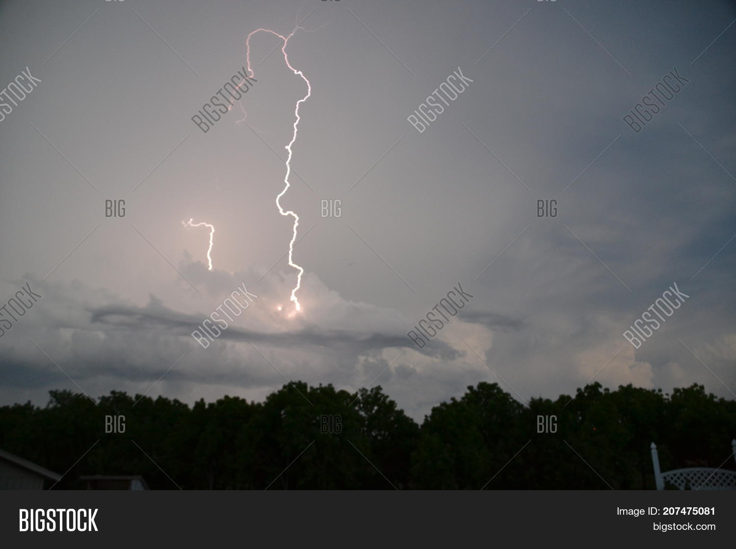 Storm Clouds Lighting Image & Photo (Free Trial) | Bigstock