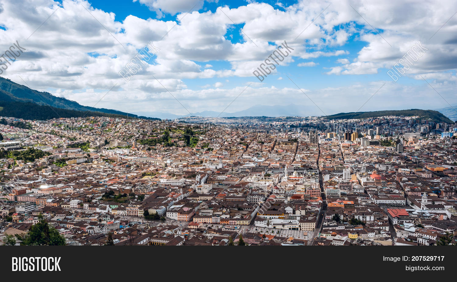 Panoramic Photo Quito Image & Photo (Free Trial) | Bigstock