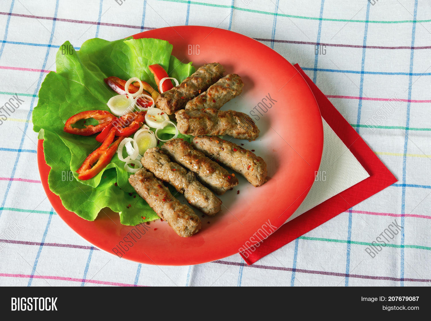 Cevapi - Grilled Dish Image & Photo (Free Trial) | Bigstock