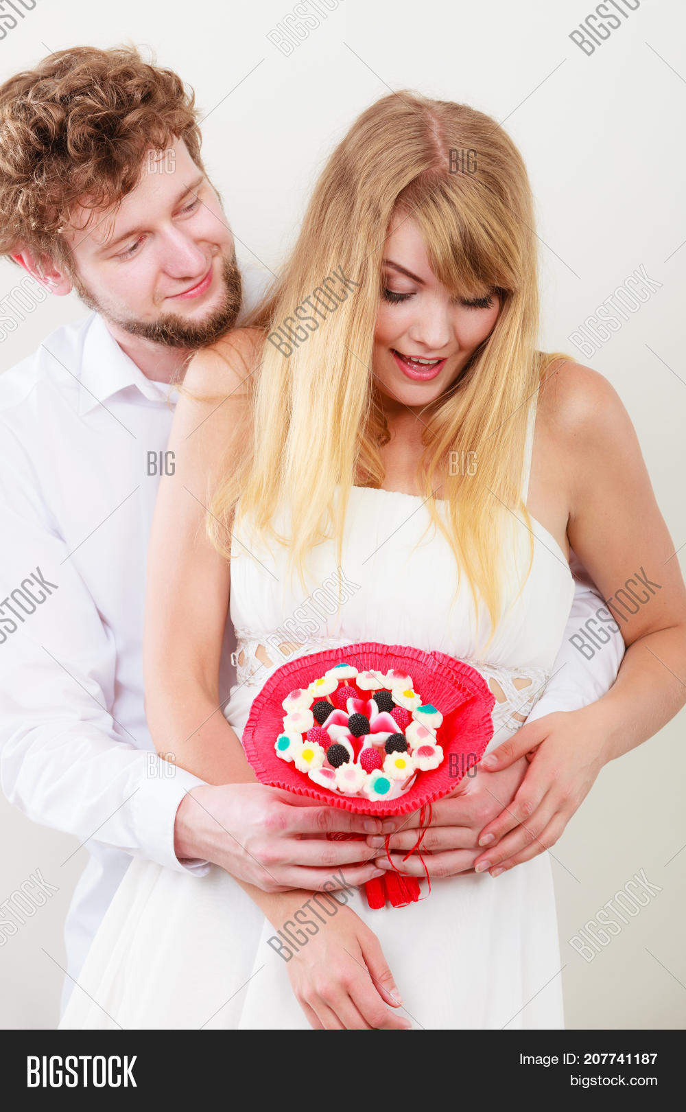 Loving Couple Candy Image & Photo (Free Trial) | Bigstock