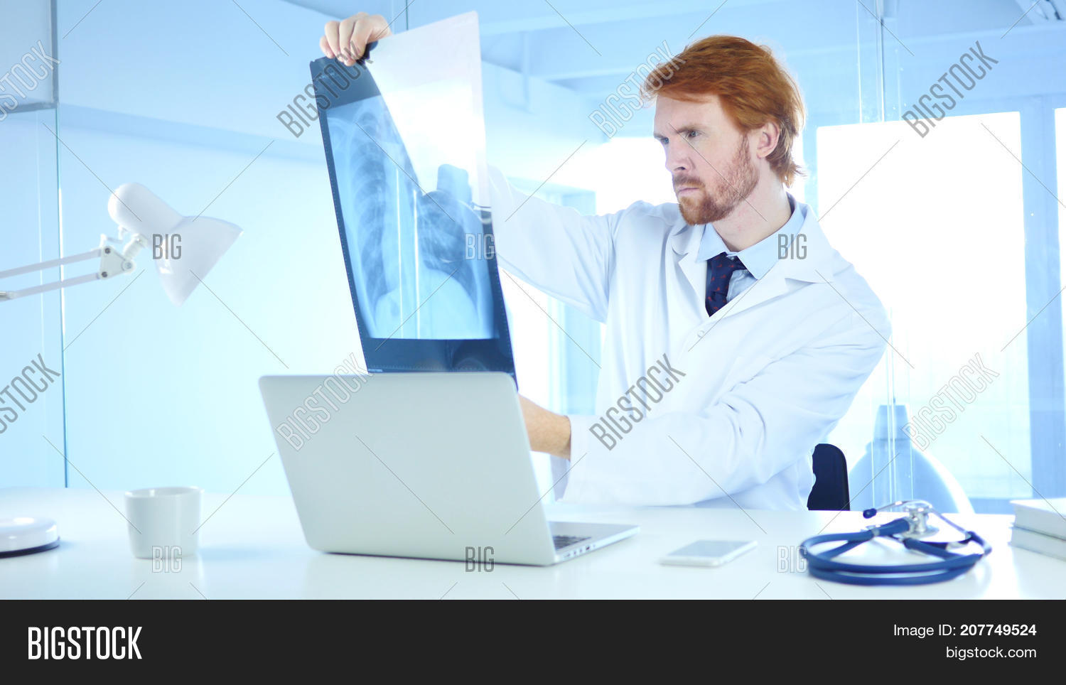 Serious Doctor Examing Image & Photo (Free Trial) | Bigstock