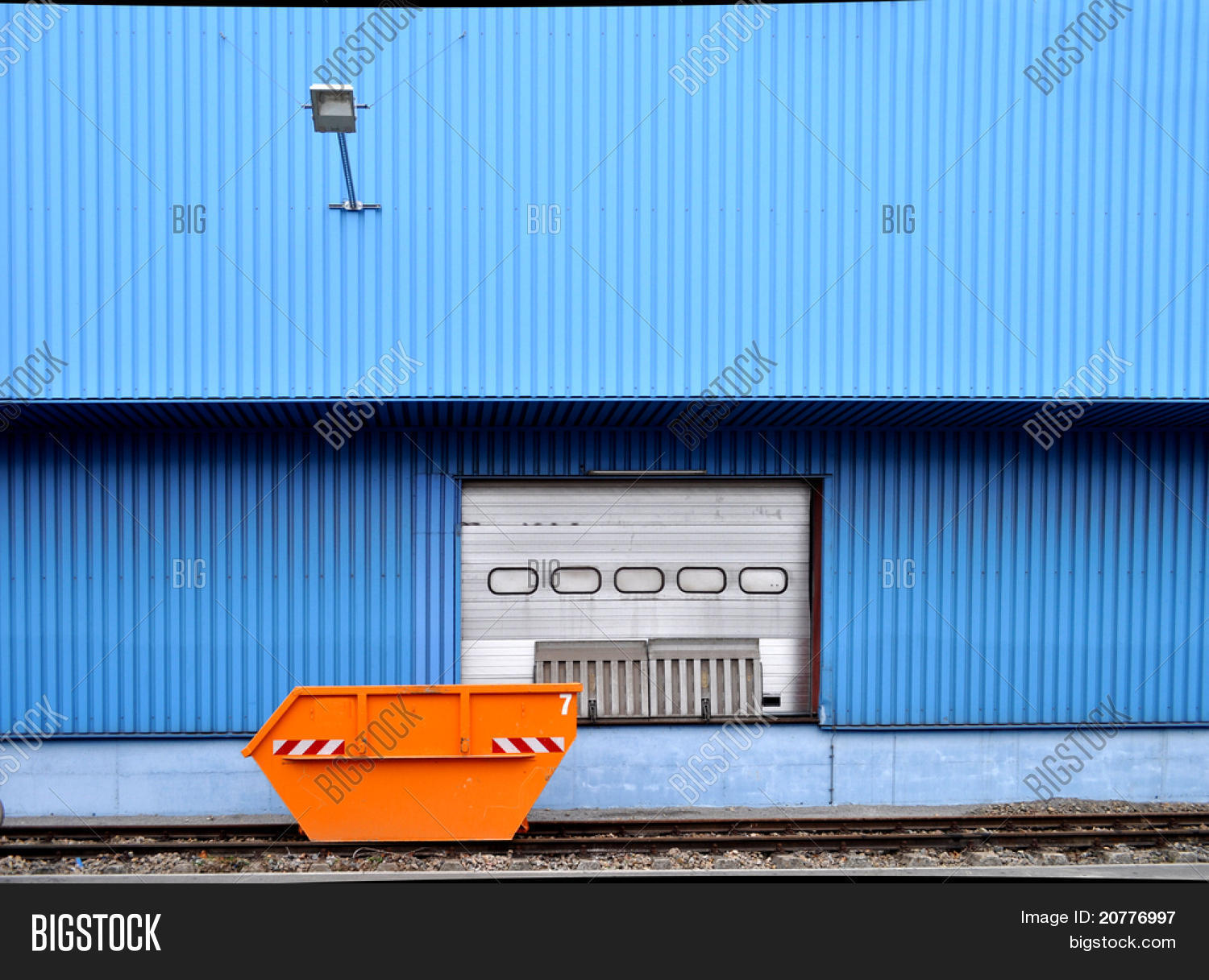 Orange Waste Container Image & Photo (Free Trial) | Bigstock