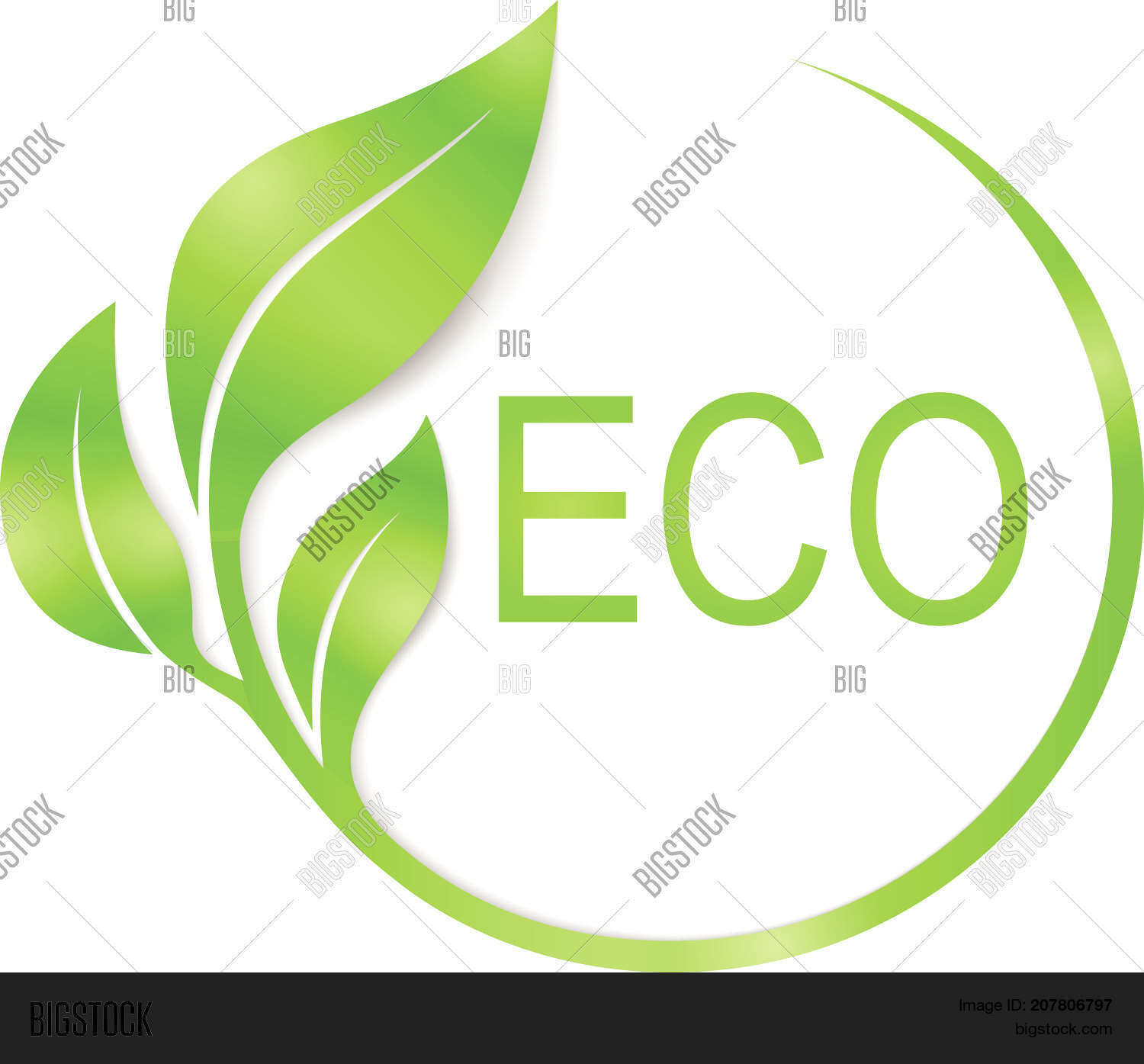 Eco Logo Design. Vector & Photo (Free Trial) | Bigstock