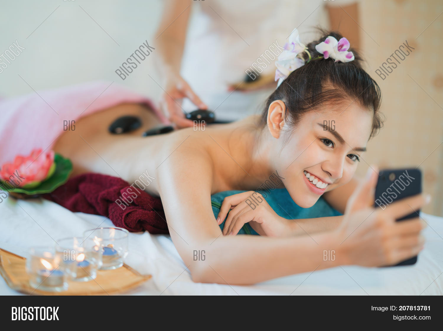 Asian Lady Take Selfie Image & Photo (Free Trial) | Bigstock