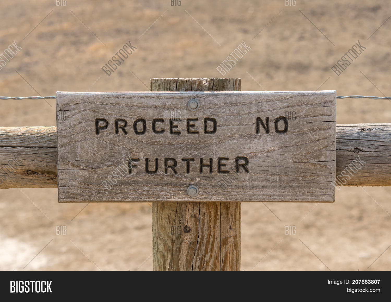 Proceed No Further Image & Photo (Free Trial) | Bigstock