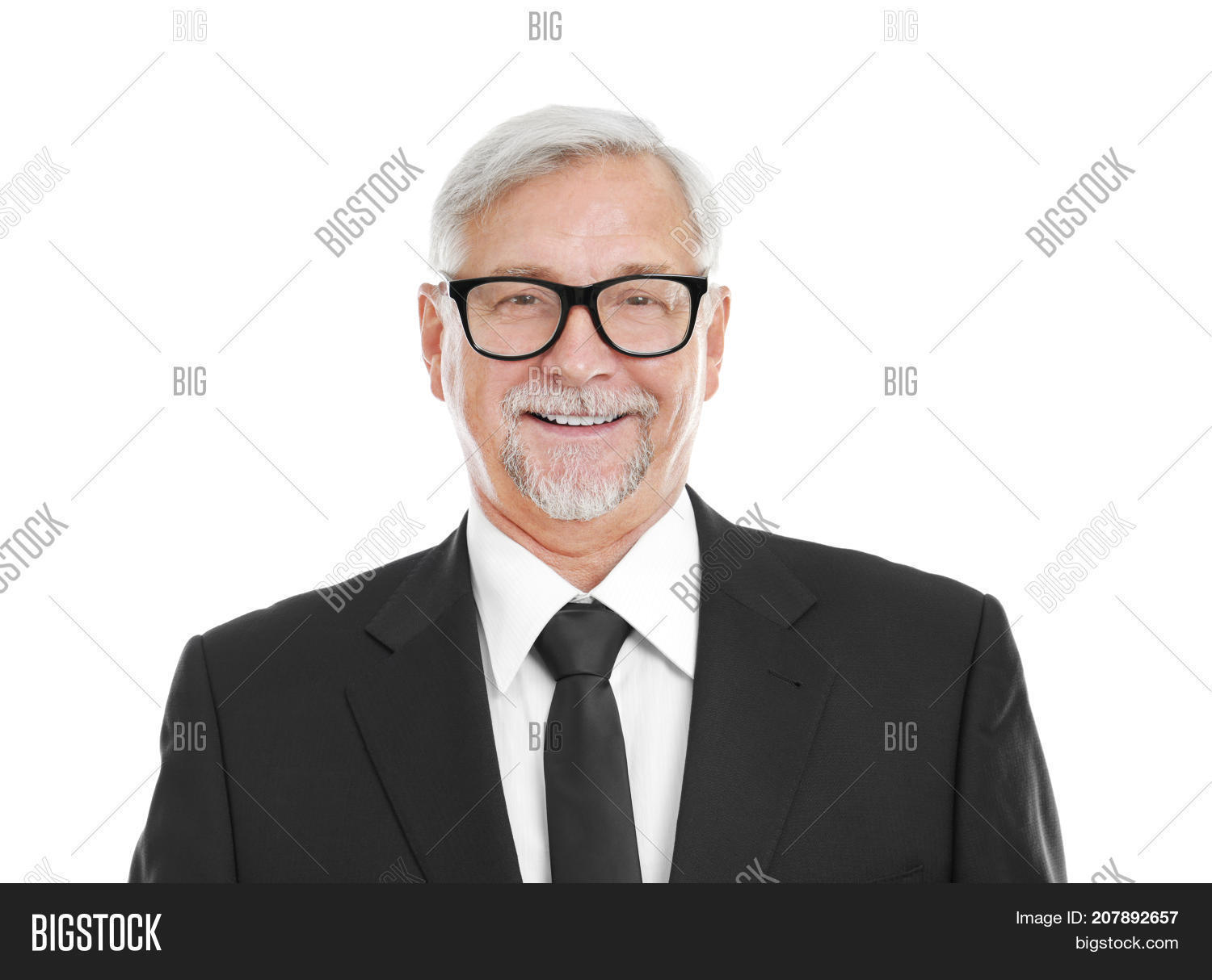 Elderly Man Black Suit Image & Photo (Free Trial) | Bigstock