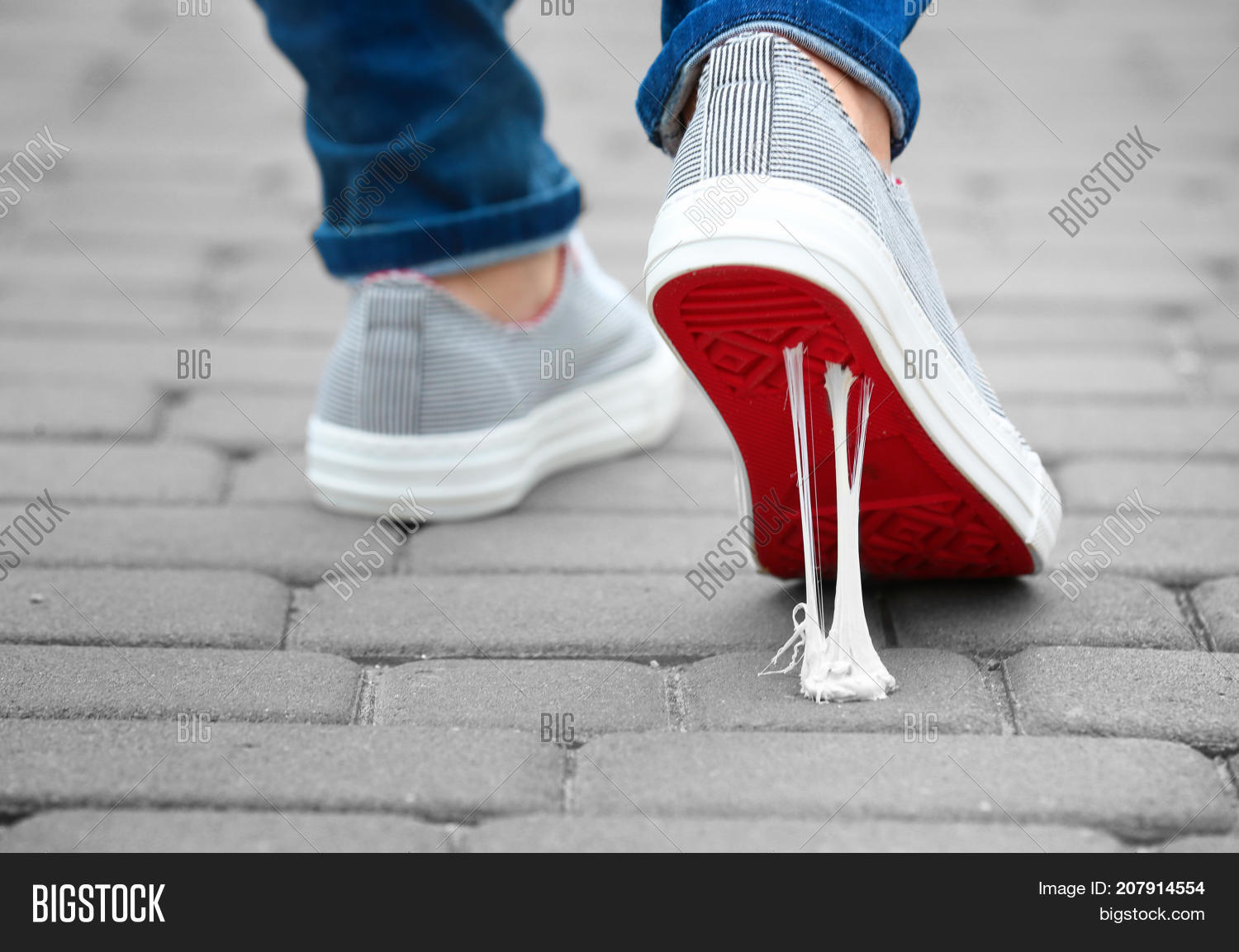 Foot Stuck Into Image & Photo (Free Trial) | Bigstock