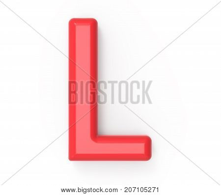 Red Letter L Image & Photo (Free Trial) | Bigstock