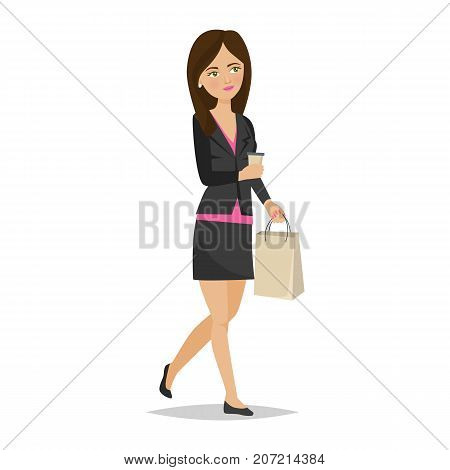 Businesswoman Working Vector & Photo (Free Trial) | Bigstock