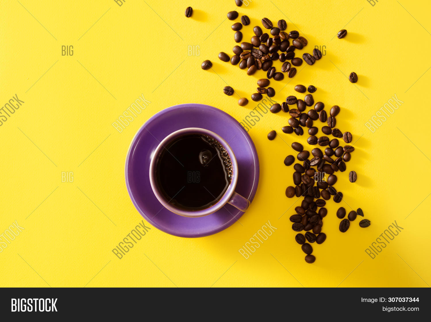 Purple Cup Coffee Image & Photo (Free Trial) | Bigstock
