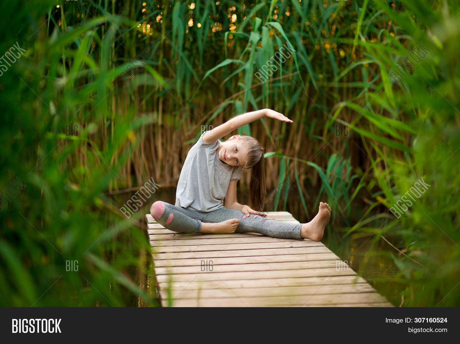 Child Doing Exercise Image & Photo (Free Trial) | Bigstock