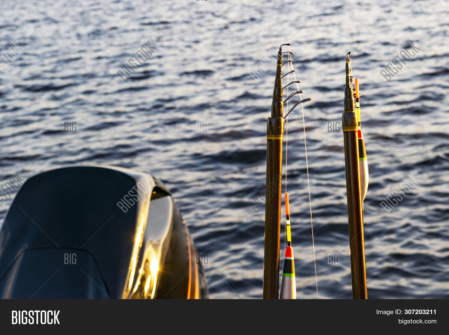 Fishing Rod Line Float Image & Photo (Free Trial) | Bigstock