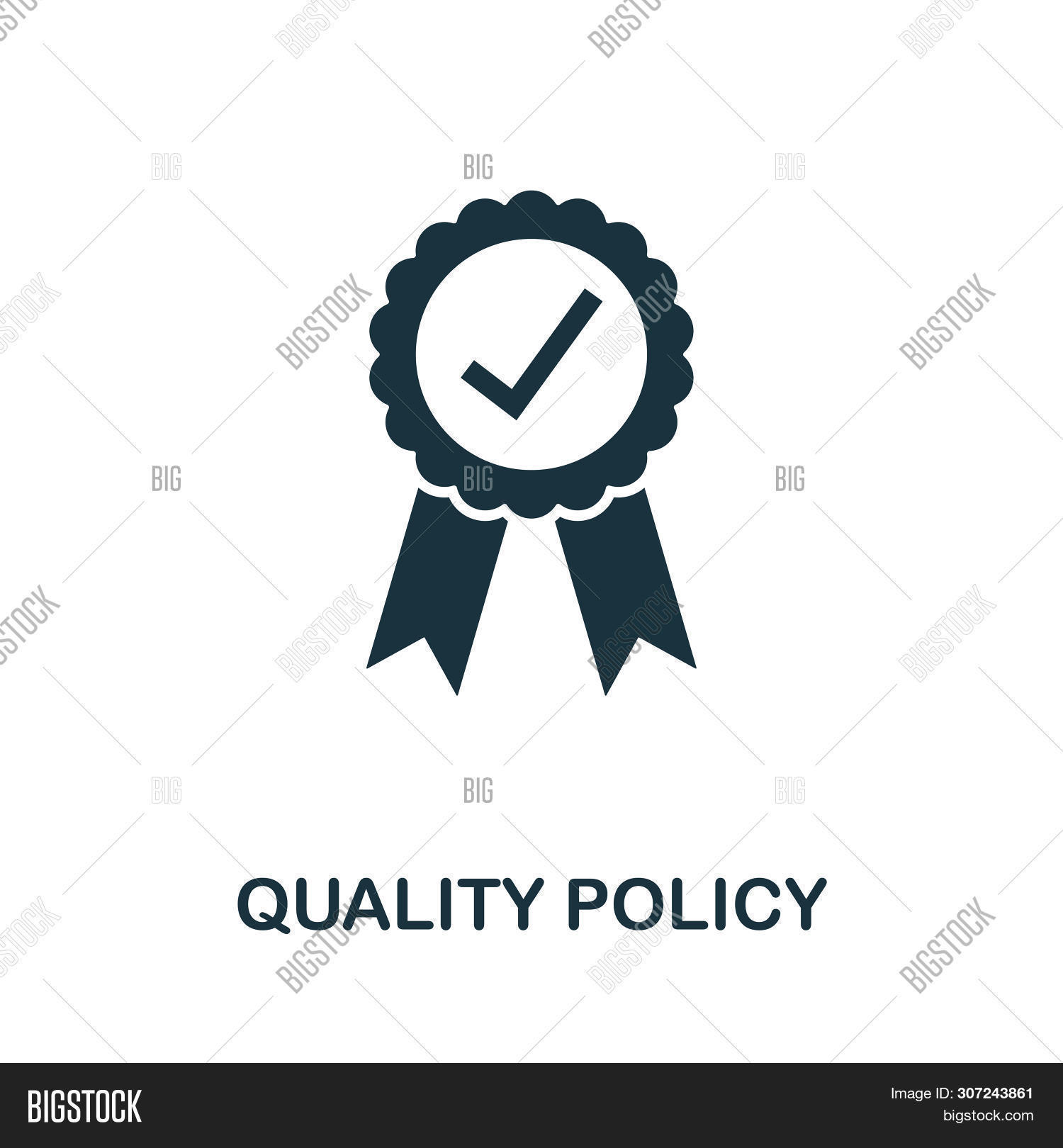 Quality Policy Icon Image & Photo (Free Trial) | Bigstock