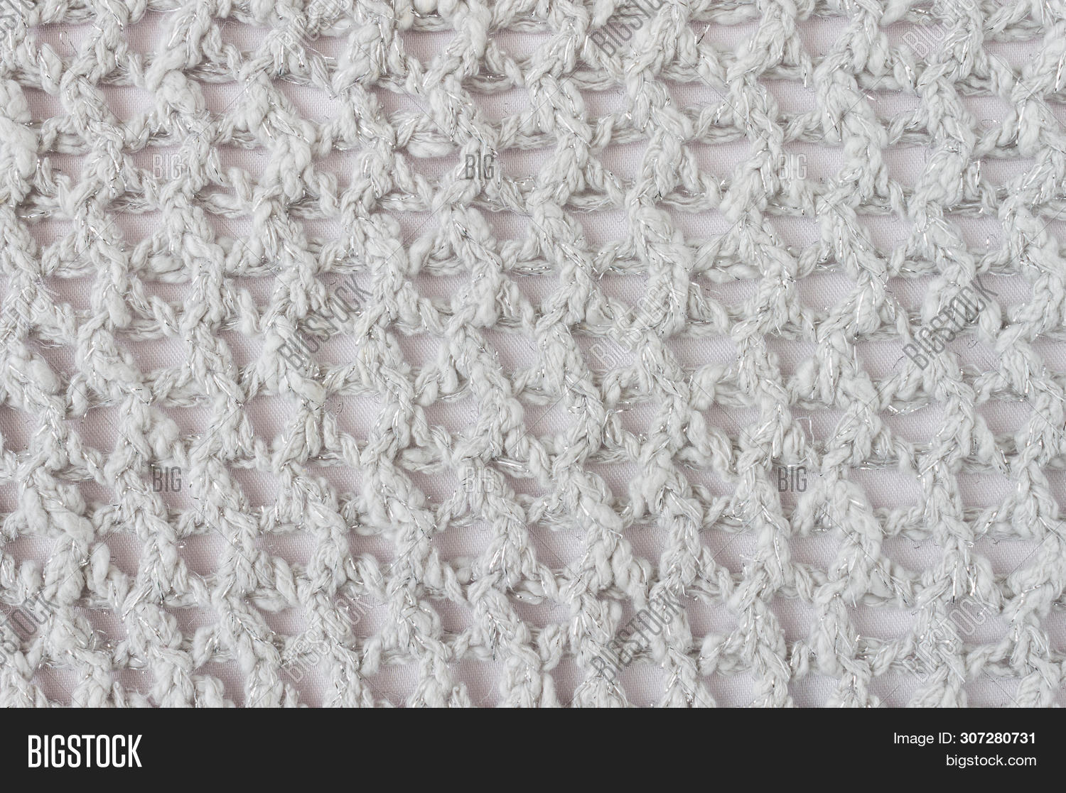 White Knitting Pattern Image & Photo (Free Trial) | Bigstock