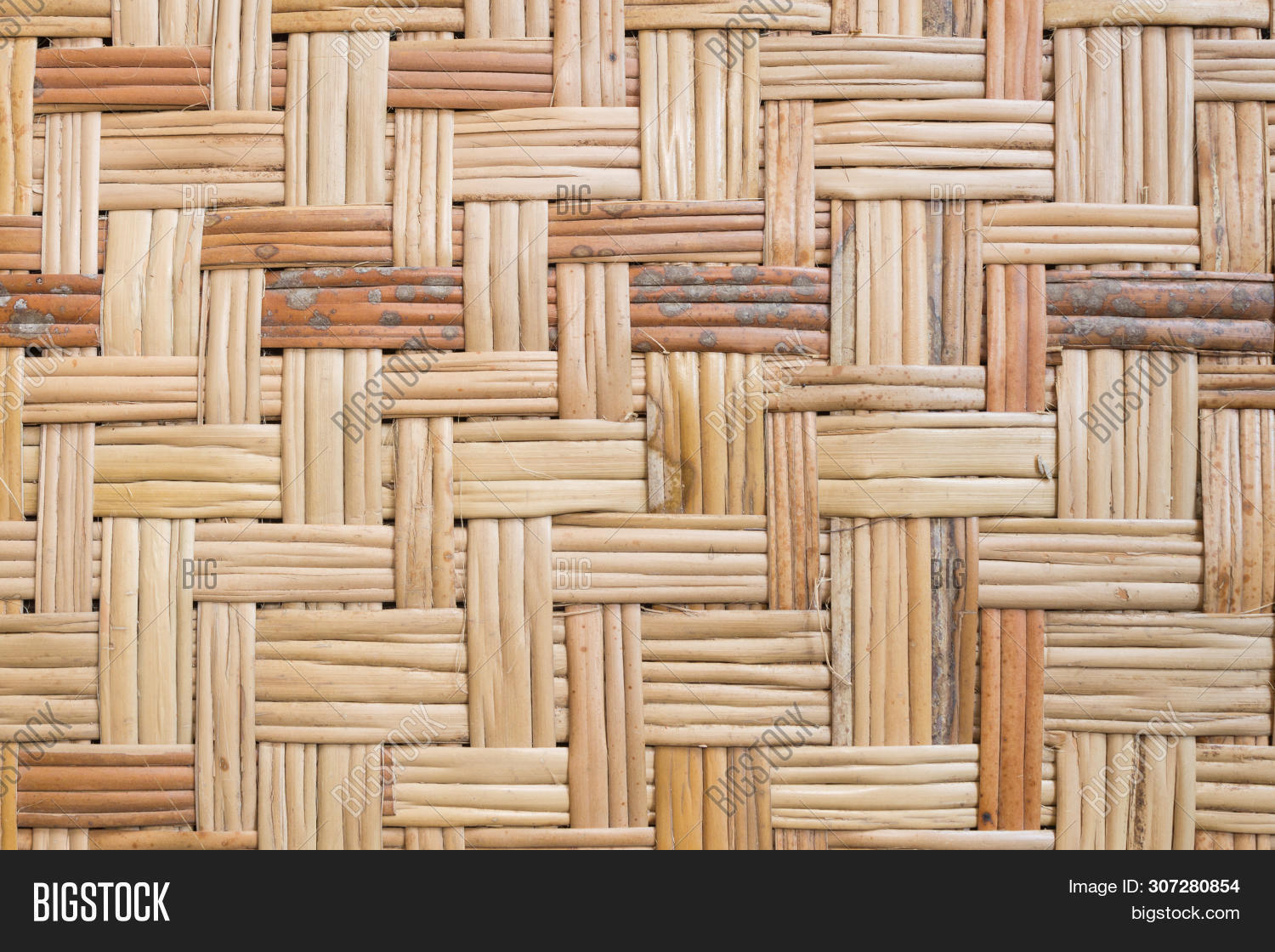 Bamboo Weave Texture Image & Photo (Free Trial) | Bigstock