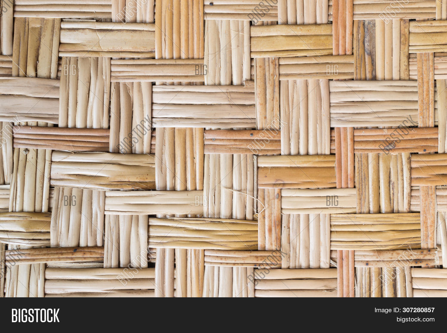 Bamboo Weave Texture Image & Photo (Free Trial) | Bigstock