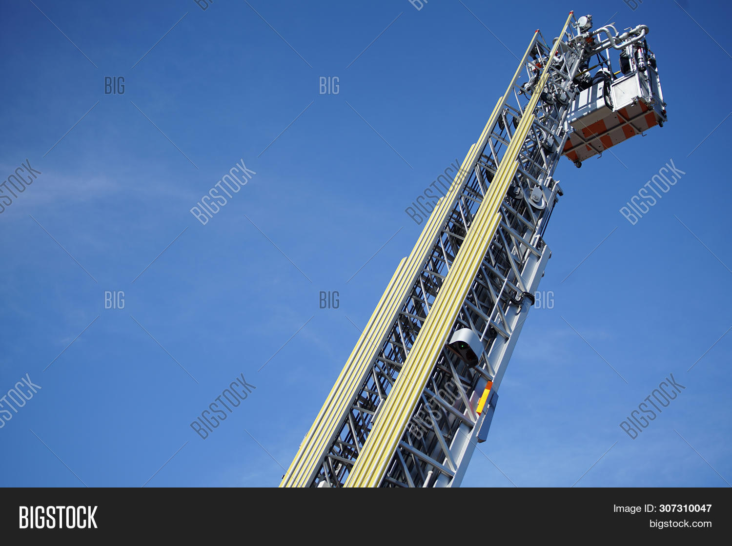 Ladder Car Fire Engine Image & Photo (Free Trial) | Bigstock