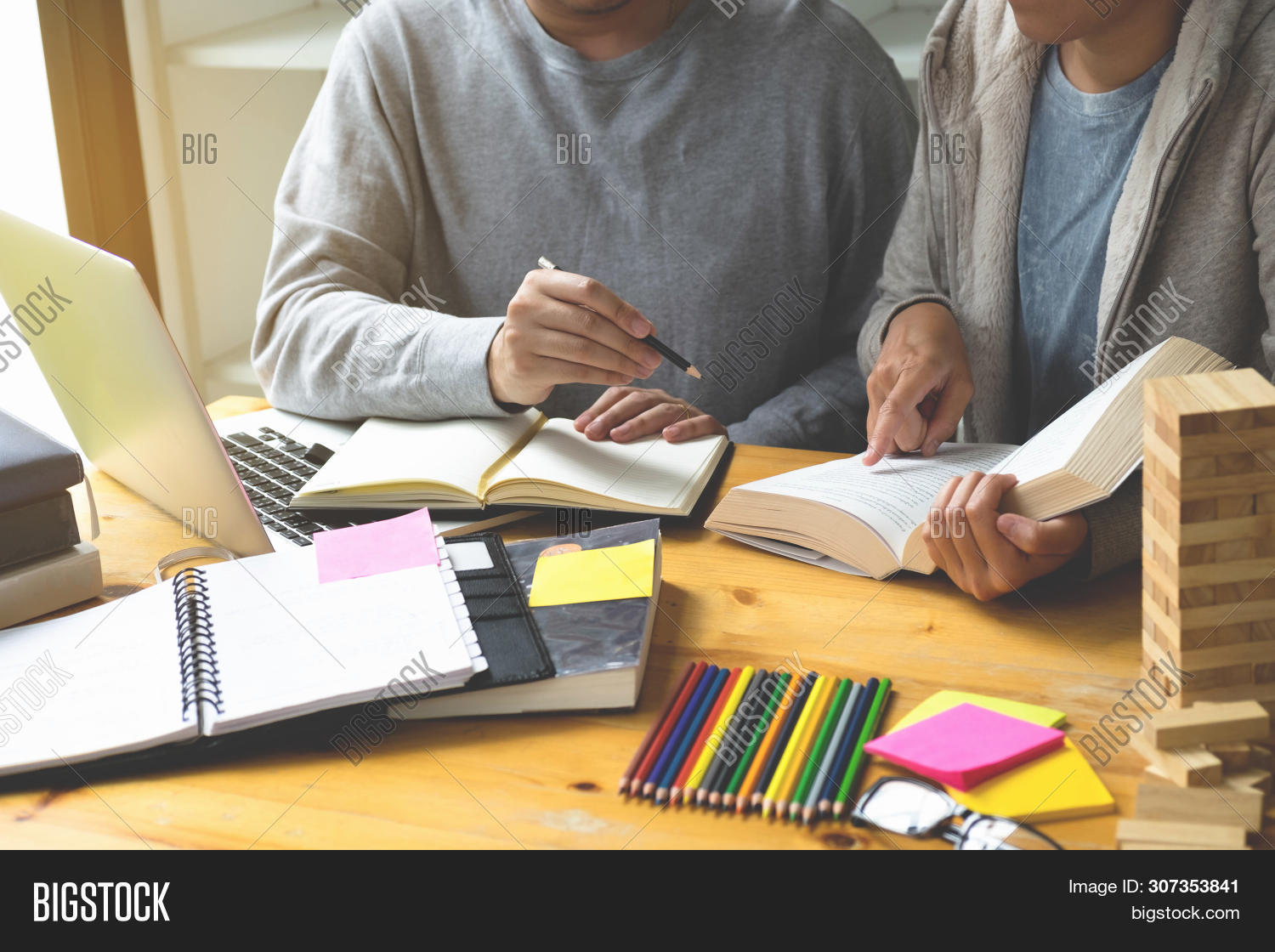 Students Helps Friend Image & Photo (Free Trial) | Bigstock