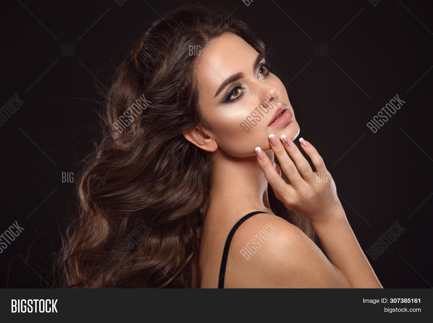 Beautiful Woman Long Image & Photo (Free Trial) | Bigstock