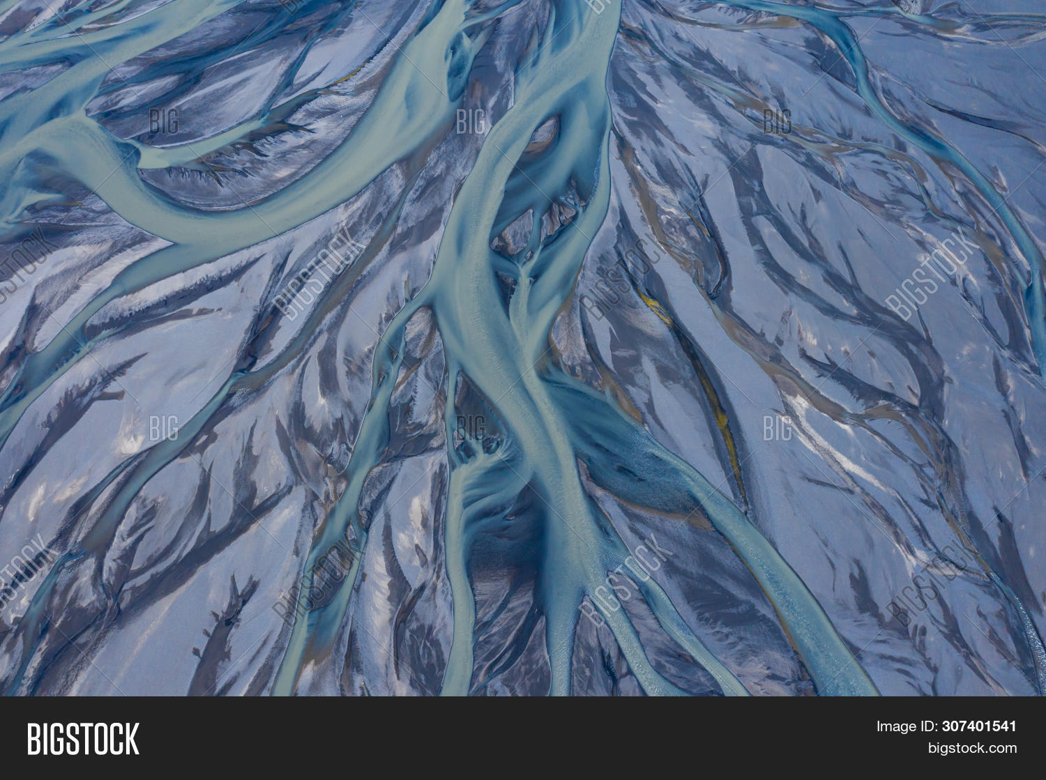 River Bed Shot Aerial Image & Photo (Free Trial) | Bigstock