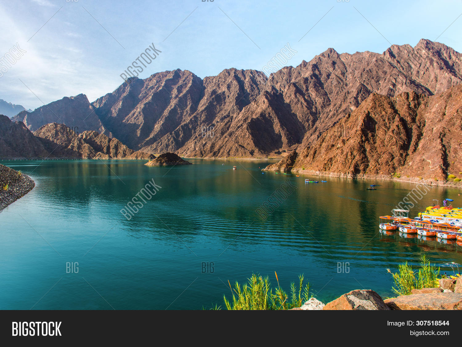Hatta Water Dam Image & Photo (Free Trial) | Bigstock