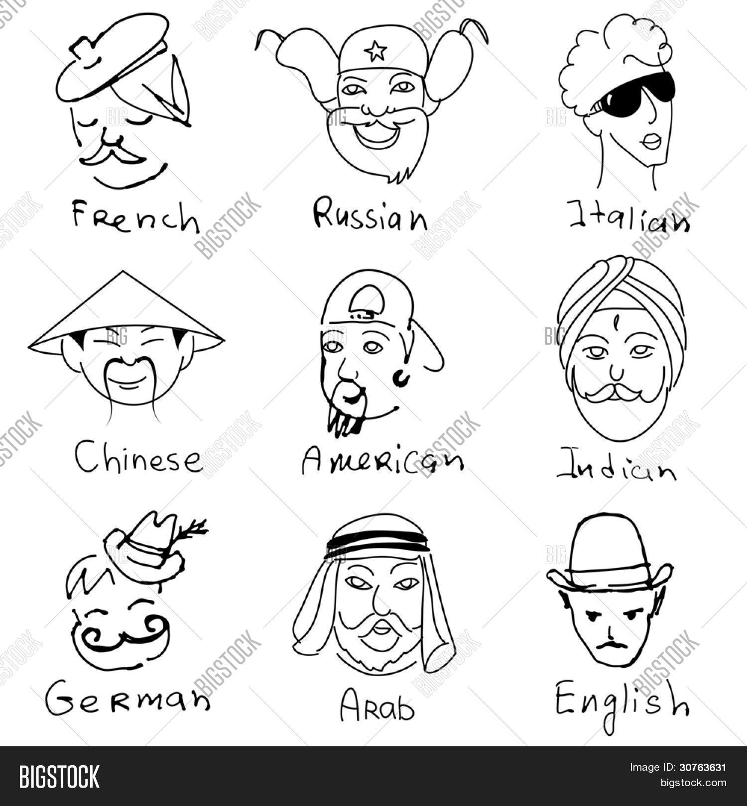 Different Stereotypes Vector & Photo (Free Trial) | Bigstock