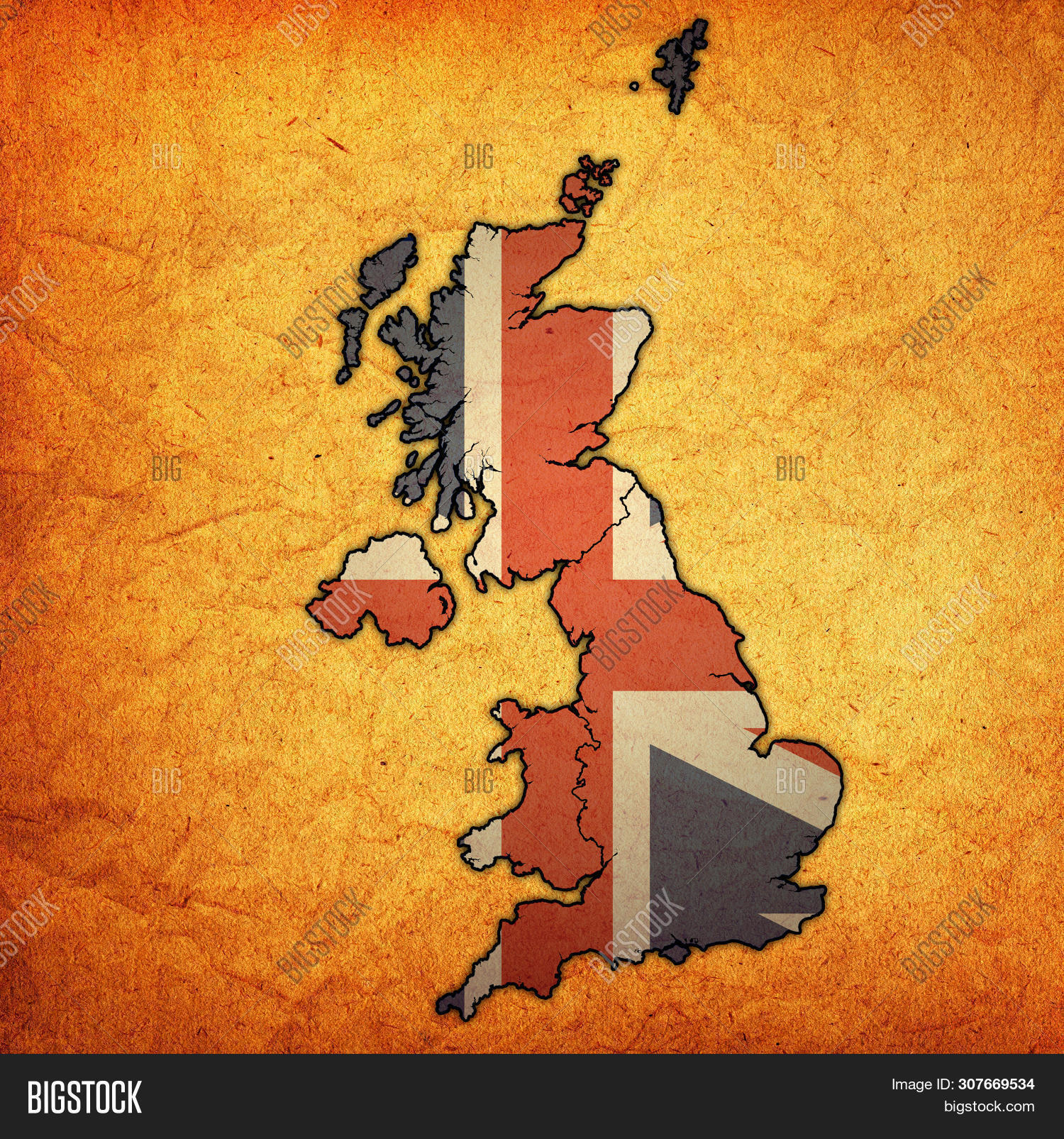 Political Map United Image & Photo (Free Trial) | Bigstock