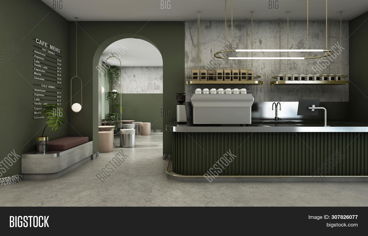 Cafe Shop Design Image & Photo (Free Trial) | Bigstock