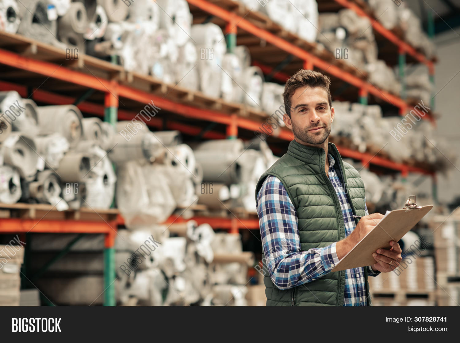Smiling Worker Image & Photo (Free Trial) | Bigstock
