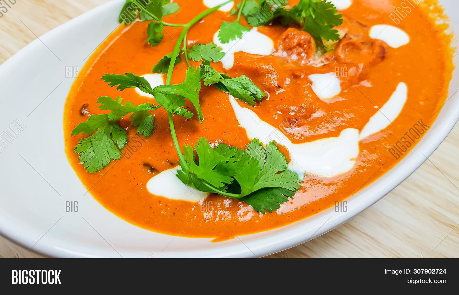Closeup Butter Chicken Image & Photo (Free Trial) | Bigstock