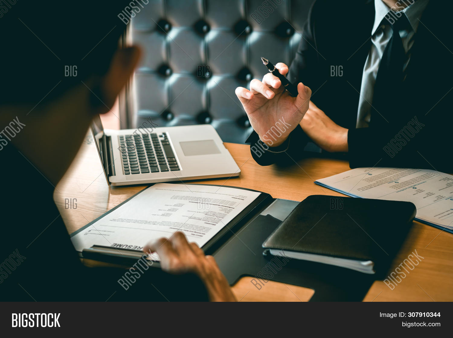 Male Manager Holds Pen Image & Photo (Free Trial) | Bigstock