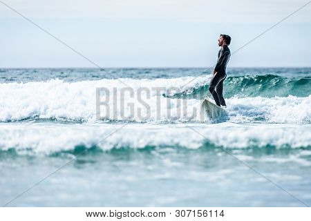 Surfer Guy Surfing Image & Photo (Free Trial) | Bigstock