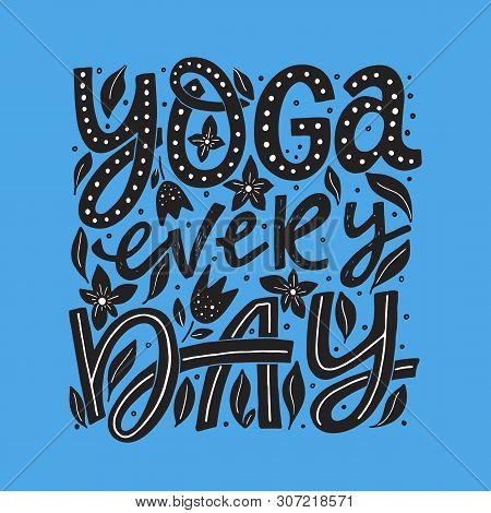 Letters Yoga Images, Illustrations & Vectors (Free) - Bigstock