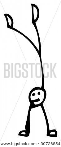 Cartoon Stick Man Image & Photo (Free Trial) | Bigstock