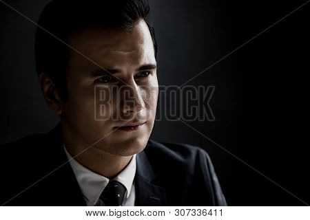 Man Shadow Serious Image & Photo (Free Trial) | Bigstock