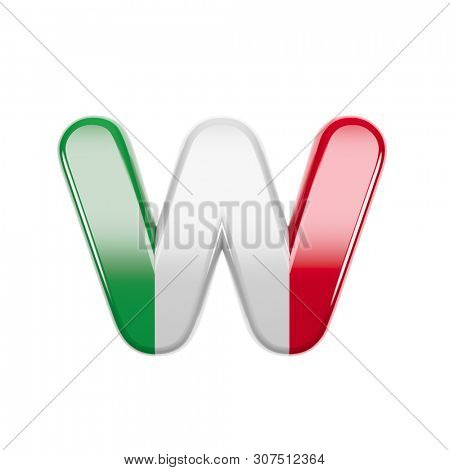 Italian Letter W - Image & Photo (Free Trial) | Bigstock