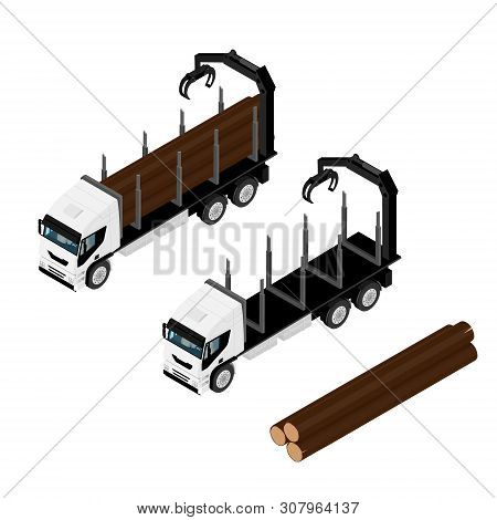 Logging Truck Vector & Photo (Free Trial) | Bigstock