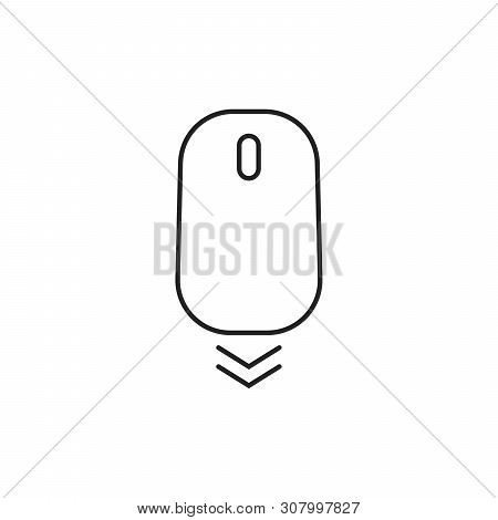 Scroll Down Icon. Vector & Photo (Free Trial) | Bigstock