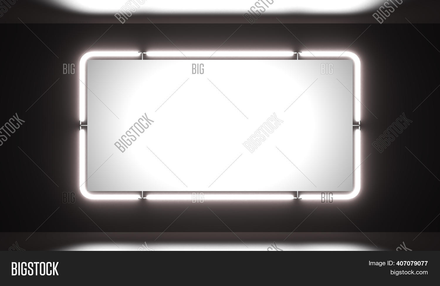 Bright White Neon Image & Photo (Free Trial) | Bigstock