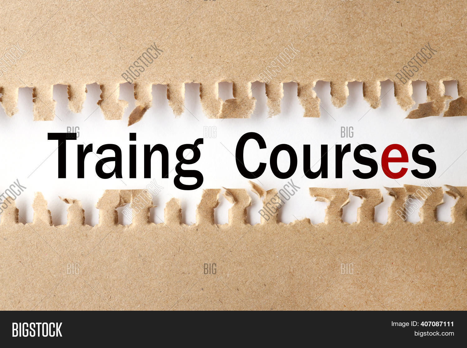 Traing Courses. Text Image & Photo (Free Trial) | Bigstock