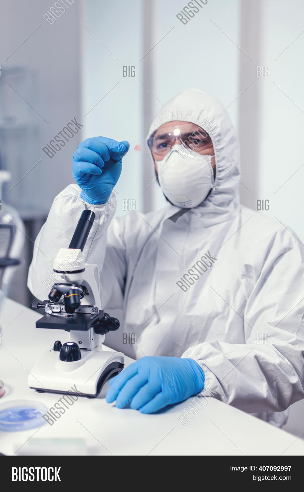 Microbiologist Dressed Image & Photo (Free Trial) | Bigstock