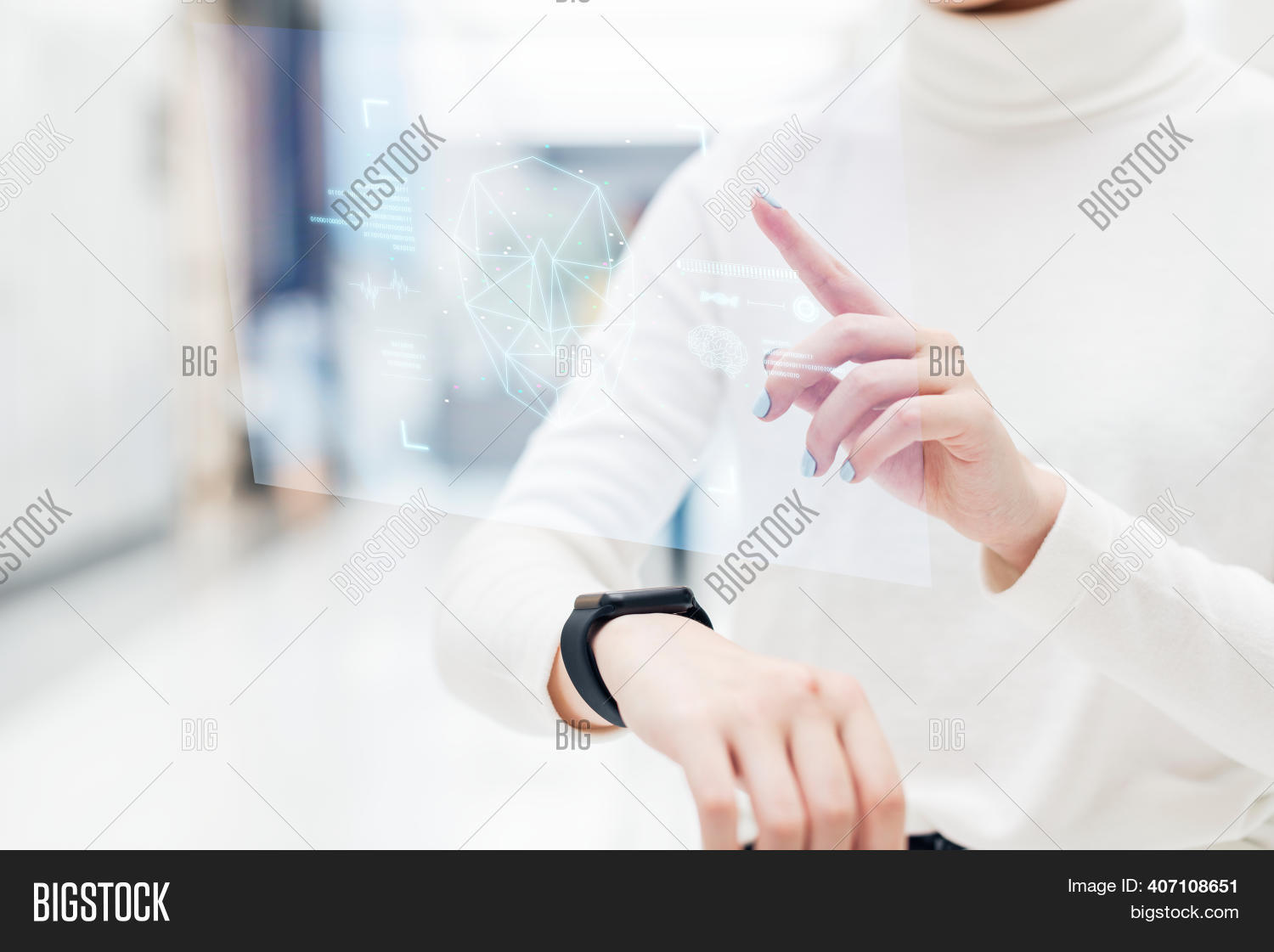 Wearable Holographic Image & Photo (Free Trial) | Bigstock