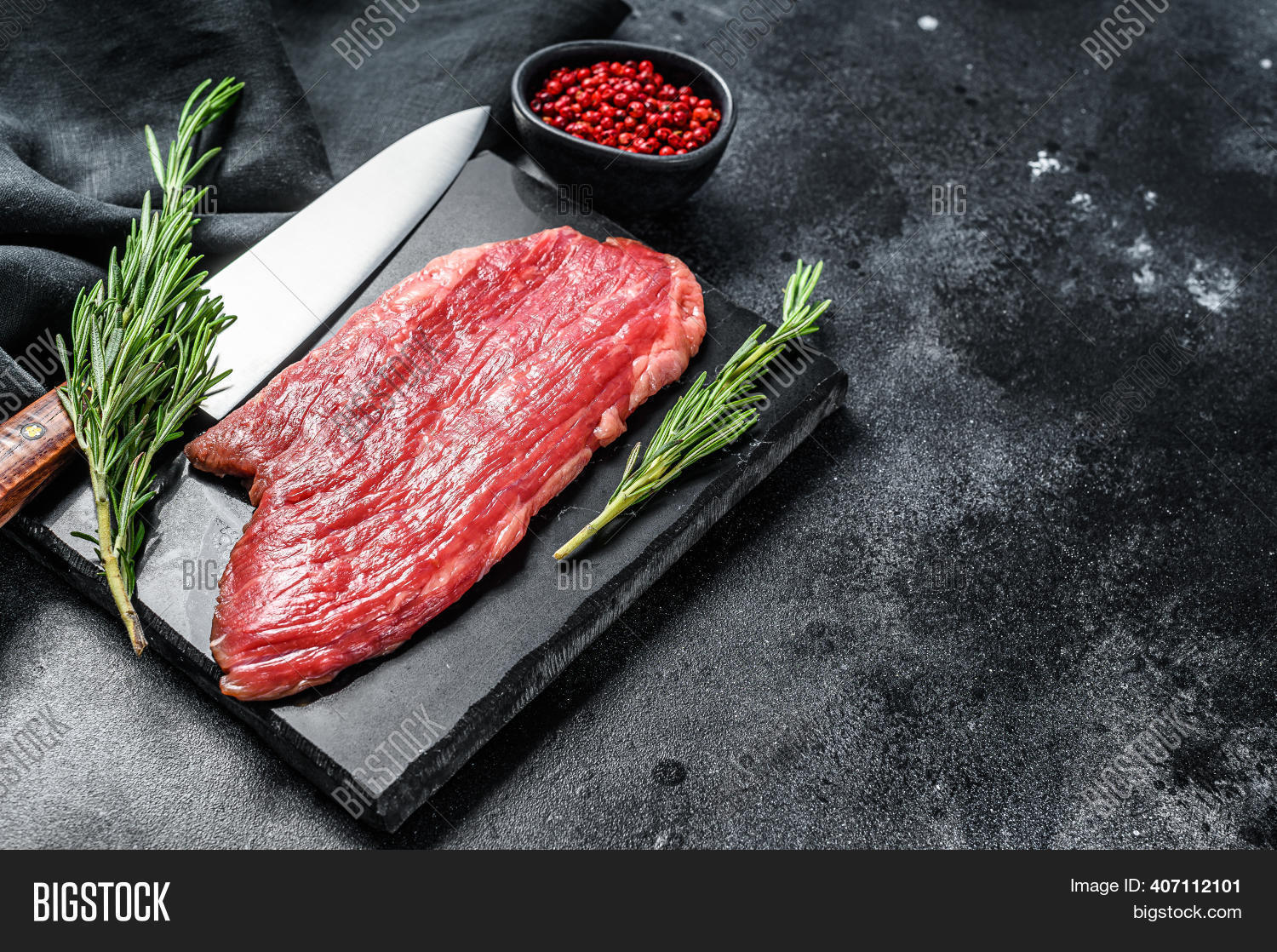 Flank Steak. Raw Image & Photo (Free Trial) | Bigstock