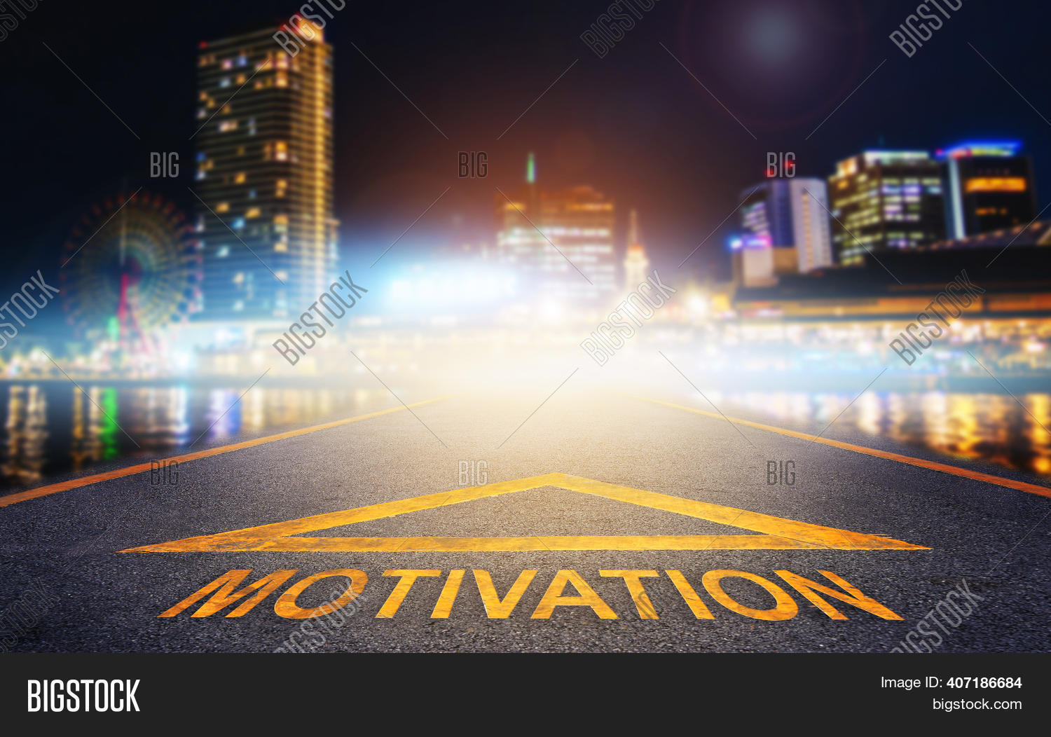 Motivation Arrow Road Image & Photo (Free Trial) | Bigstock