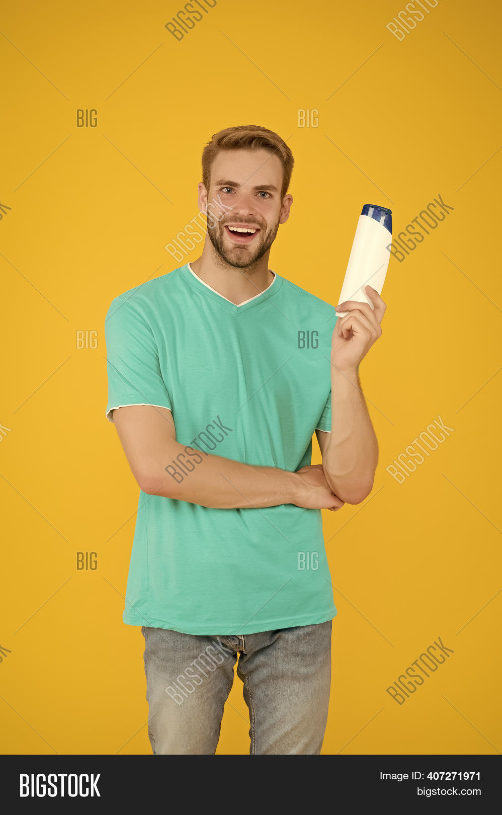 Handsome Man Hold Image & Photo (Free Trial) | Bigstock