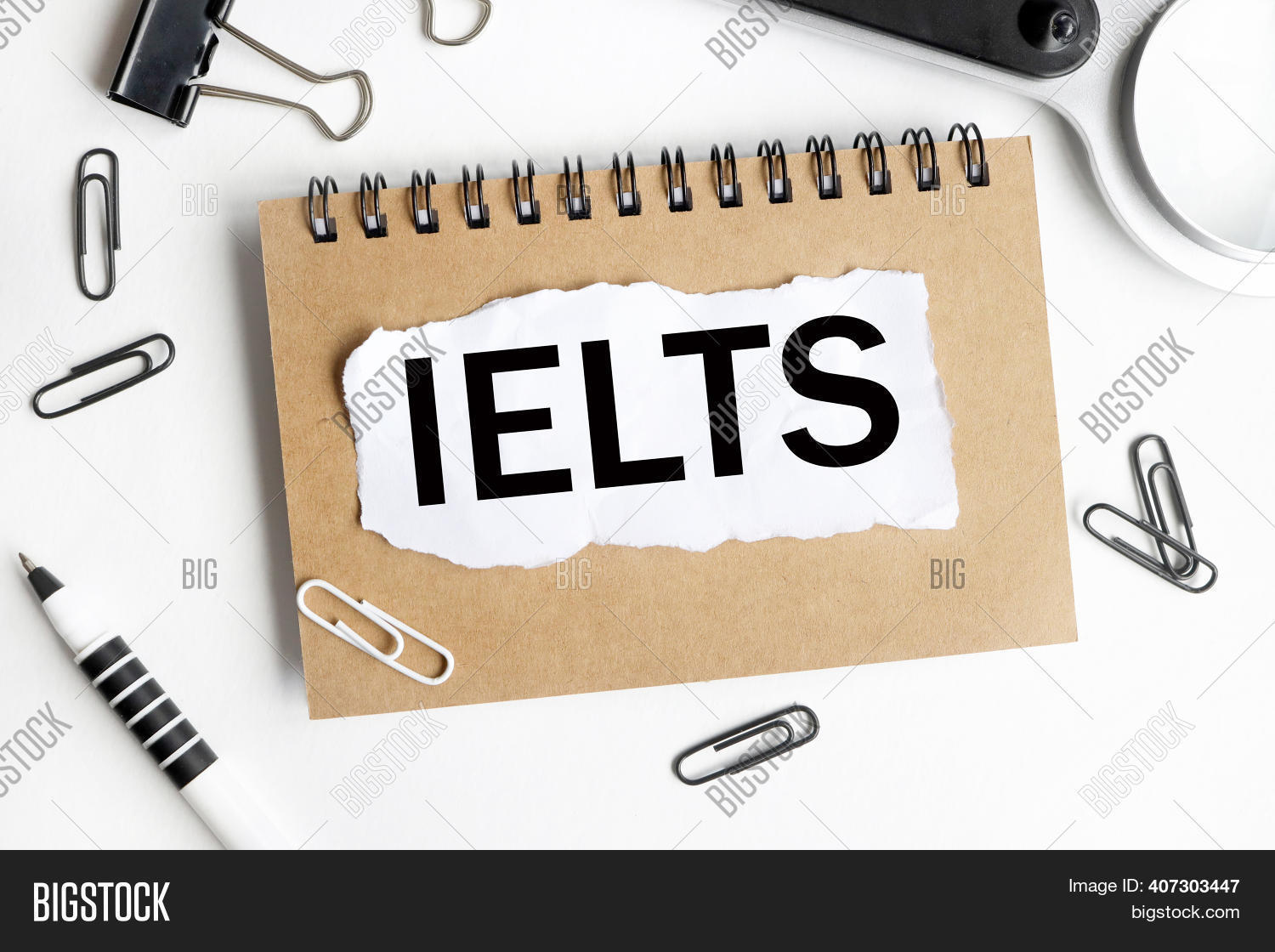 Ielts.text On White Image & Photo (Free Trial) | Bigstock