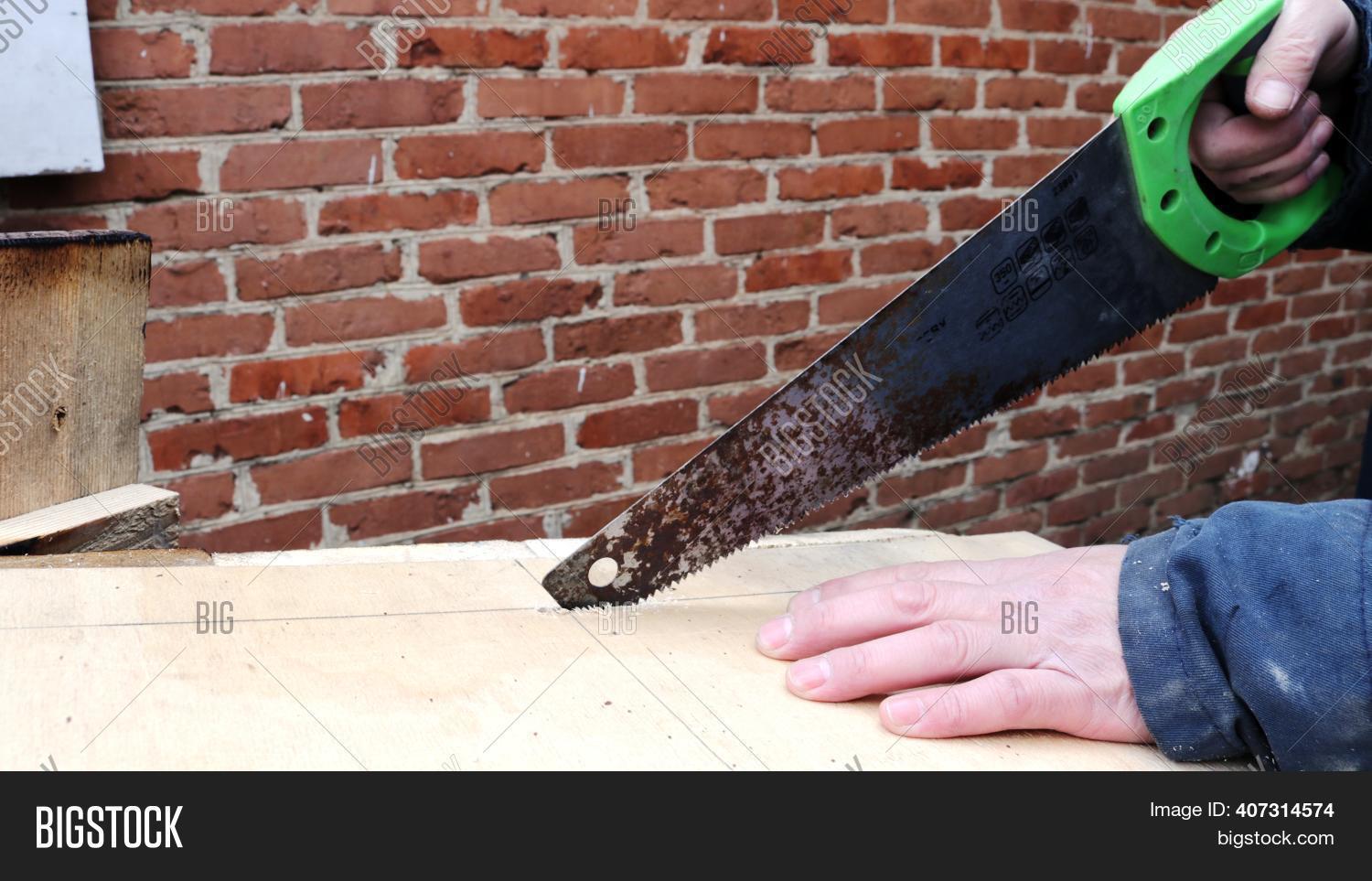 Hands Hacksaw Saw Image & Photo (Free Trial) | Bigstock